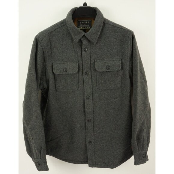 Jachs | Jackets & Coats | Jachs Mens Large Gray Tweed Wool Blend Faux ...